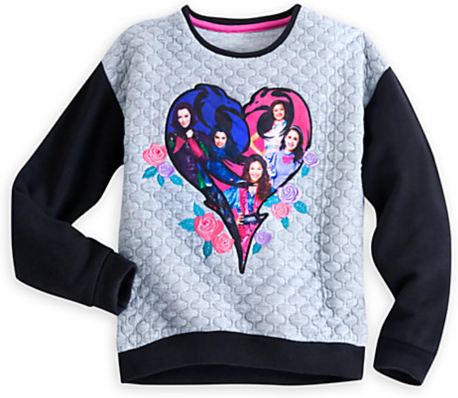 Amazon.com: Disney Girls Descendants Long Sleeve Top: Clothing