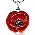 DANFORTH Remembrance Poppy Keyring (Red) – Accessory Jewelry to Support ...