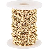 Amazon.com: 16.4 Feet Aluminum Curb Chains 10x6.5x1.8mm Twisted Links ...