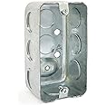 4x2 Inch Utility Size Single Gang Electrical Box, Handy Box, Ten 1/2 ...