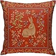 Amazon.com: antvinoler Pillow Cover,Medieval Rabbit I French Modern ...