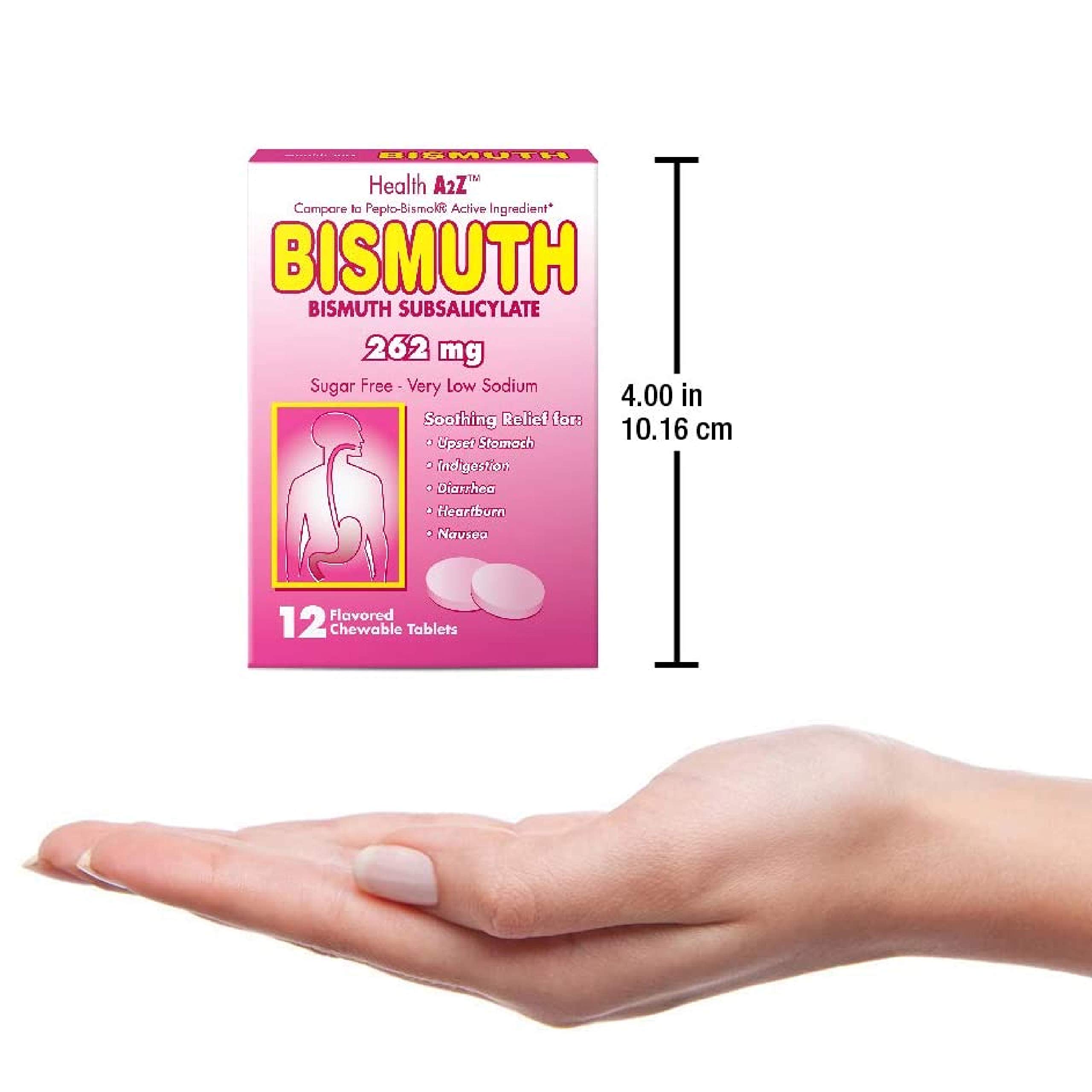 Mua Bismuth | Bismuth Subsalicylate 262mg | Multi-Symptom Relief | (3 ...