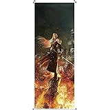 Amazon.com: CosInStyle Anime Scroll Poster - Fabric Prints 100 cm x 40 ...