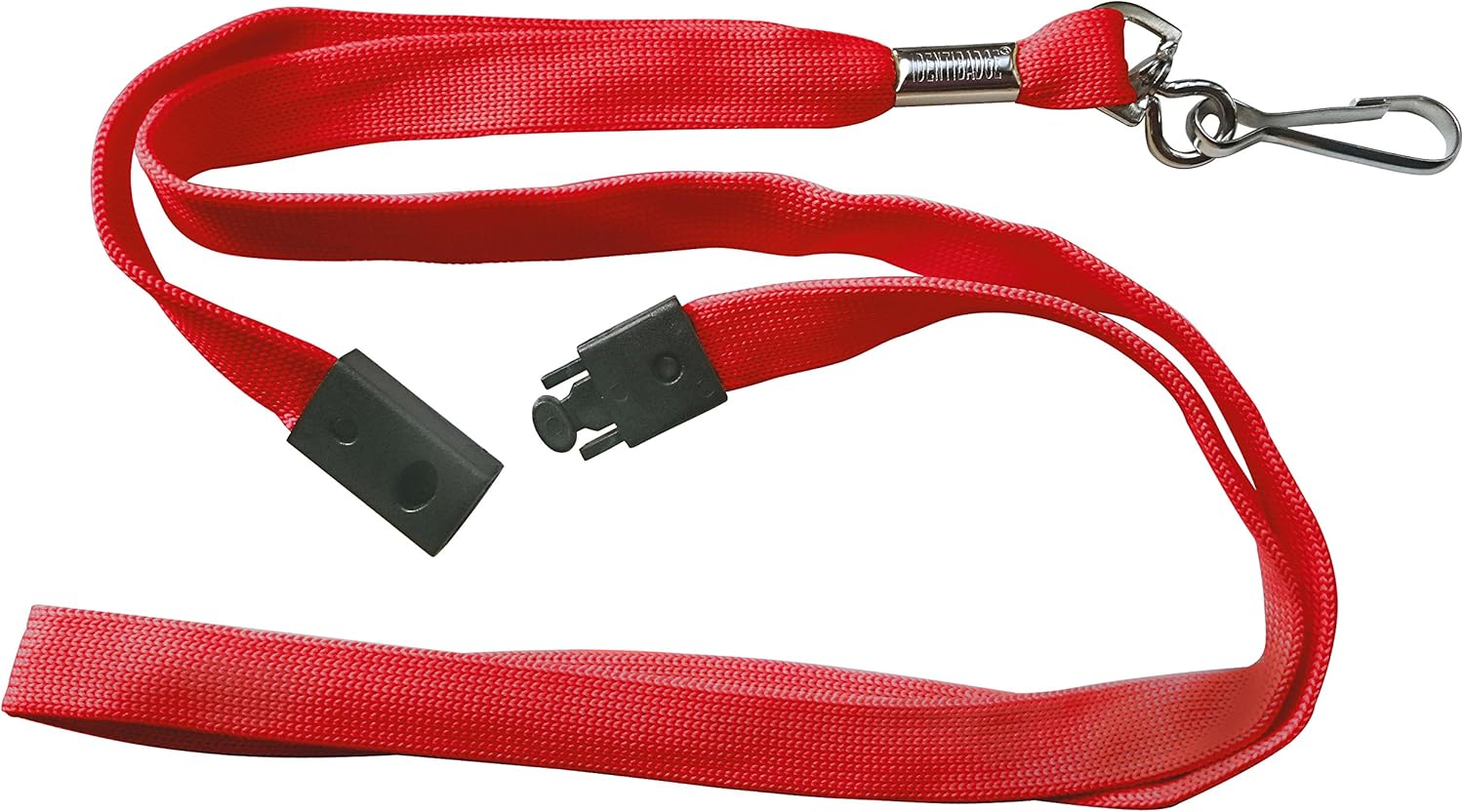 IDENTIBADGE Neck Lanyard Strap for ID Badge Holder 10mm Wide Safety ...
