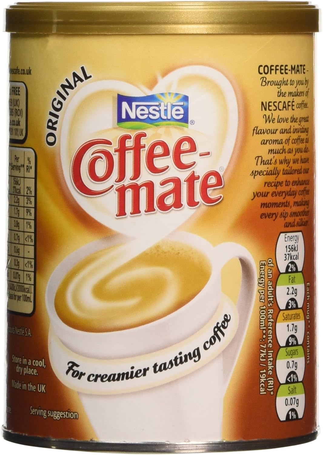 Nestlé Coffee-Mate Coffee Whitener - 200 g (Pack of 10): Amazon.co.uk ...