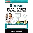 Amazon.com: Korean Flash Cards Kit: Learn 1,000 Basic Korean Words and ...