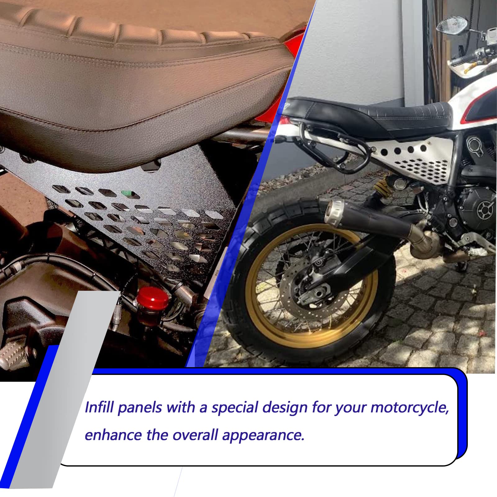 Mua TAZGANTAX Motorcycle for Du-Cati Scrambler Side Panel Mid Frame ...