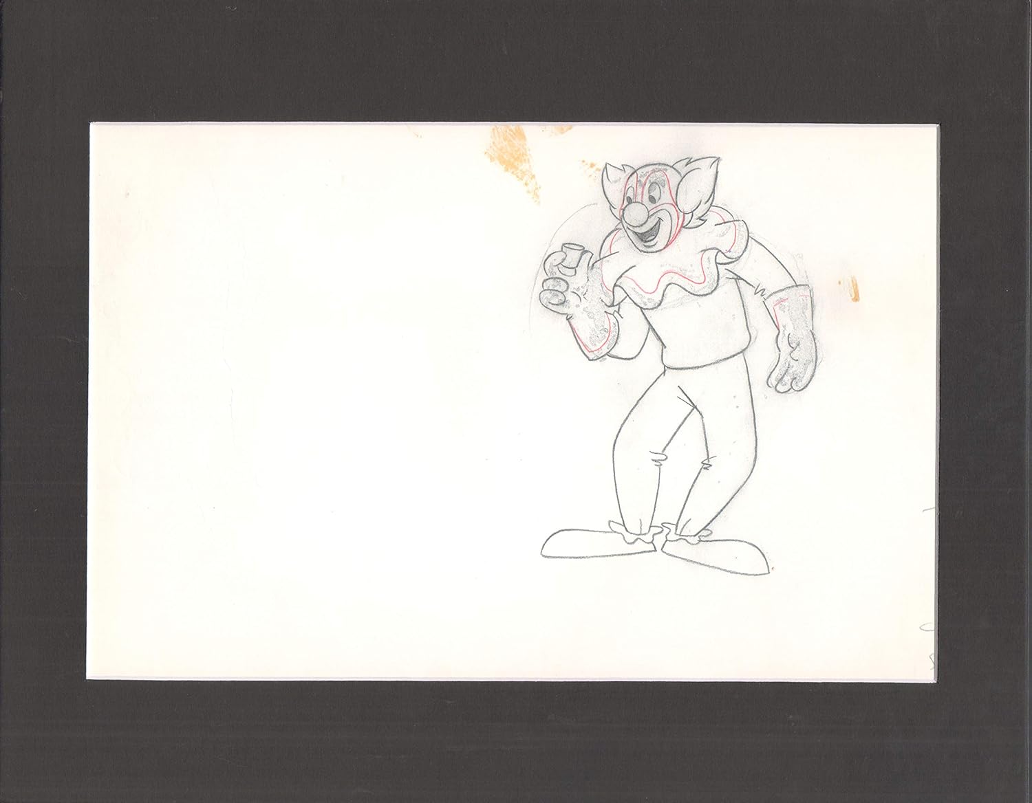 Bozo Worlds Most Famous Clown Original Cartoon Key Animation Cel ...