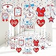 Amazon.com: Whaline 40Pcs Nurse Party Decoration Nurse Graduation ...