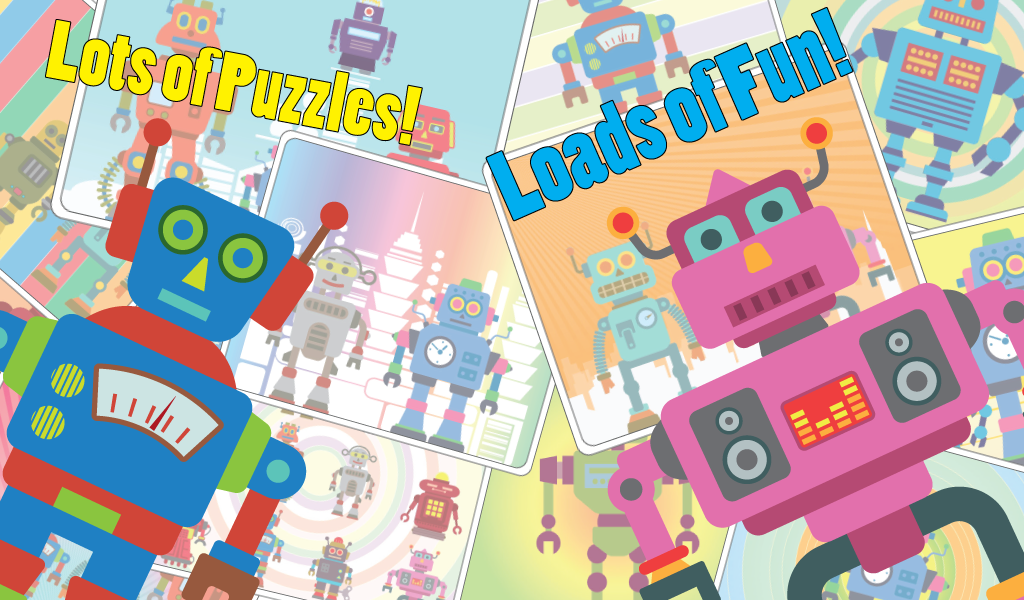 Amazon.com: Robot Puzzle for Toddlers (Kindle Tablet Edition): Appstore ...