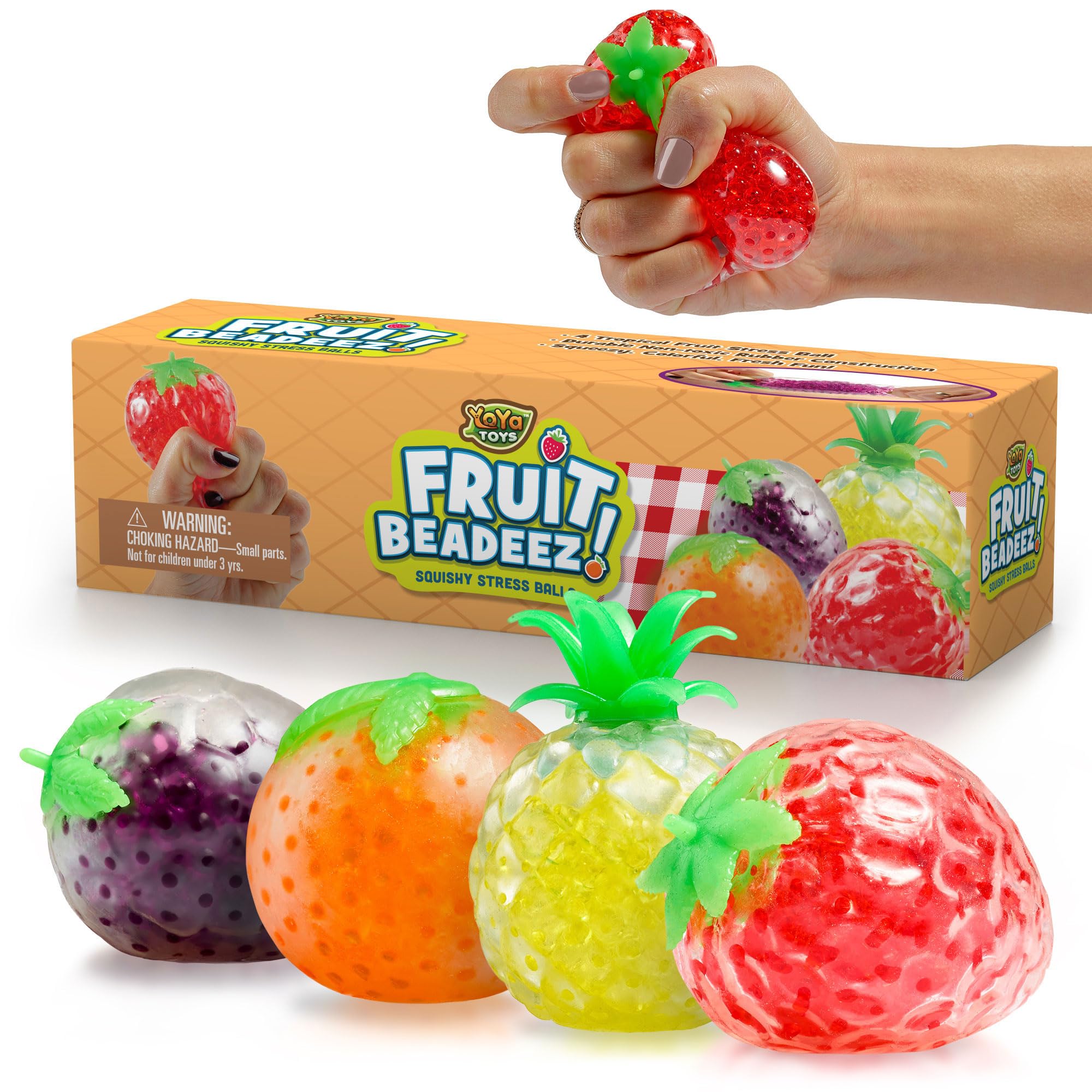Mua YoYa Toys Fruit Favorites DNA Balls - Fidget Stress Ball - Colorful ...