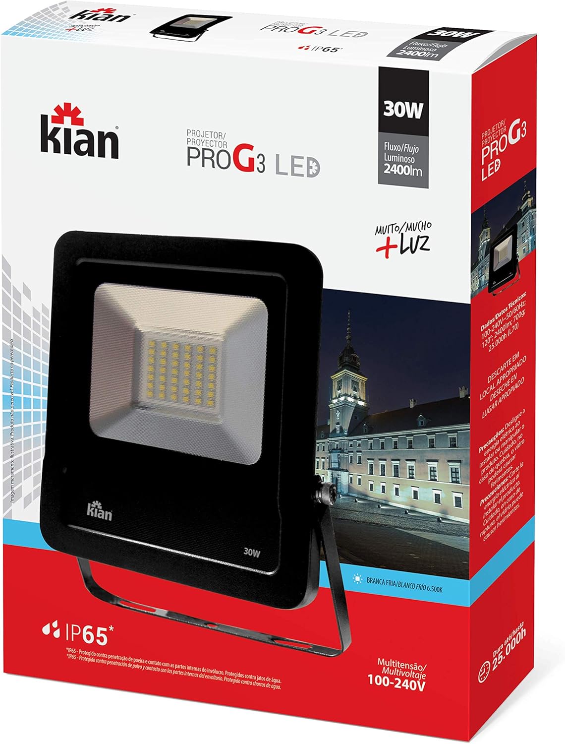 Projetor Kian Bivoltv: Amazon.com.br: Ferramentas e Construção