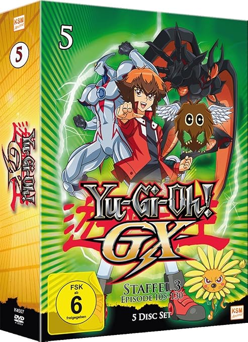 YU-Gi-Oh Gx-Staffel 3.1: Episode 105-130 [Import]: DVD & Blu-ray : Amazon.fr