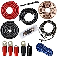 Amazon.com: SoundBox Connected 0 Gauge Amp Kit Amplifier Install Wiring ...