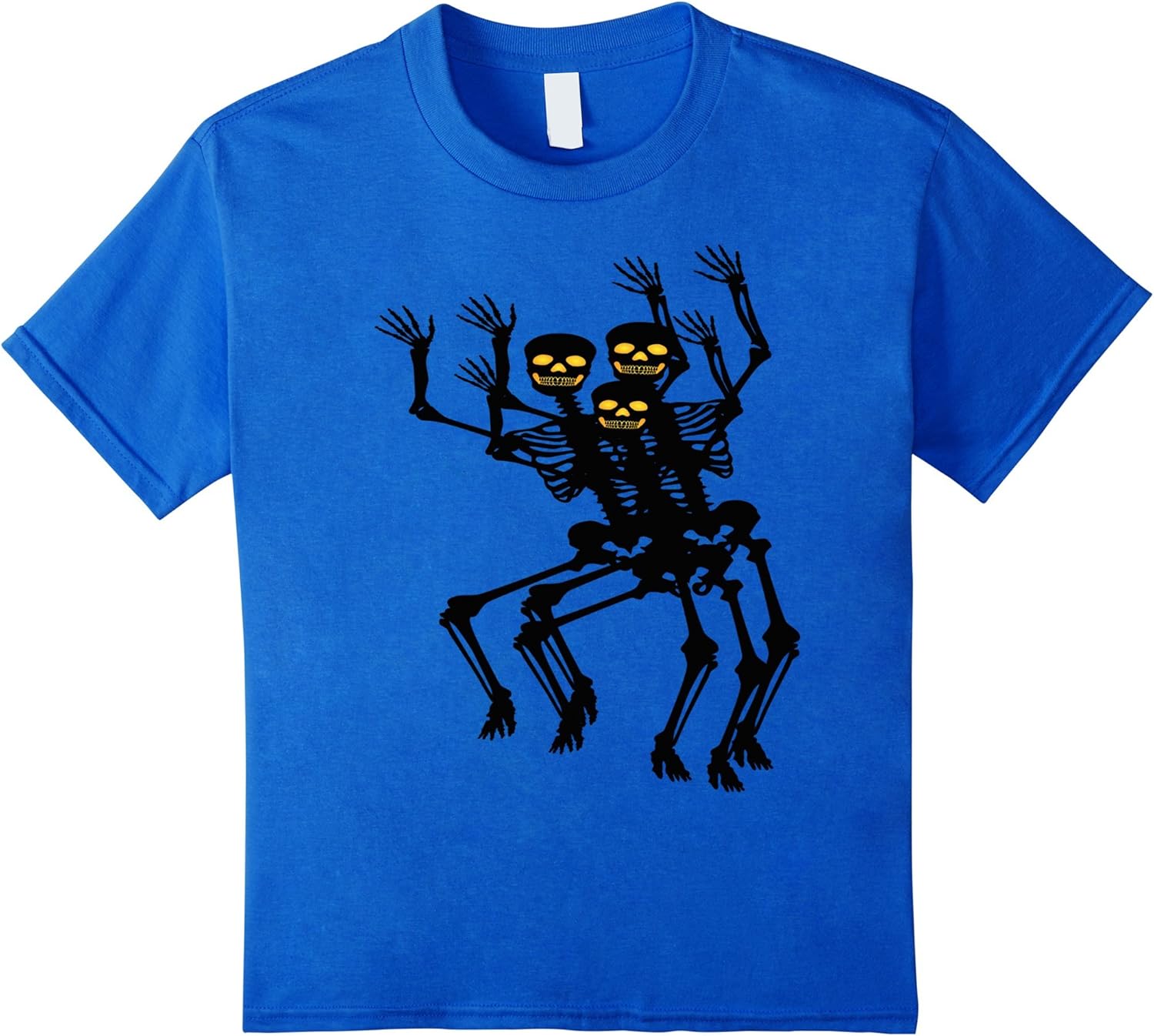 Amazon.com: Skeleton Shirt for Halloween Party Three Dancing Skeletons ...