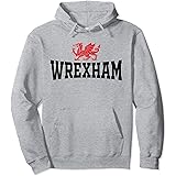 Amazon.com: Wrexham City Wales Red Dragon Wrecsam Cymru County of Wales Pullover Hoodie ...