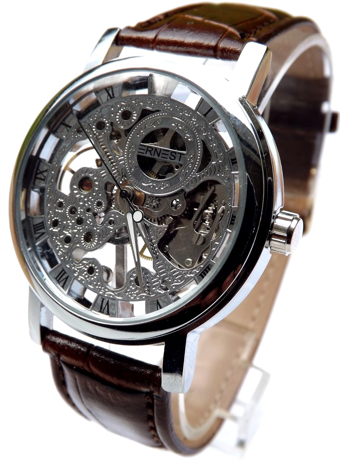 montre homme automatique squelette bellos,montre homme automatique ...
