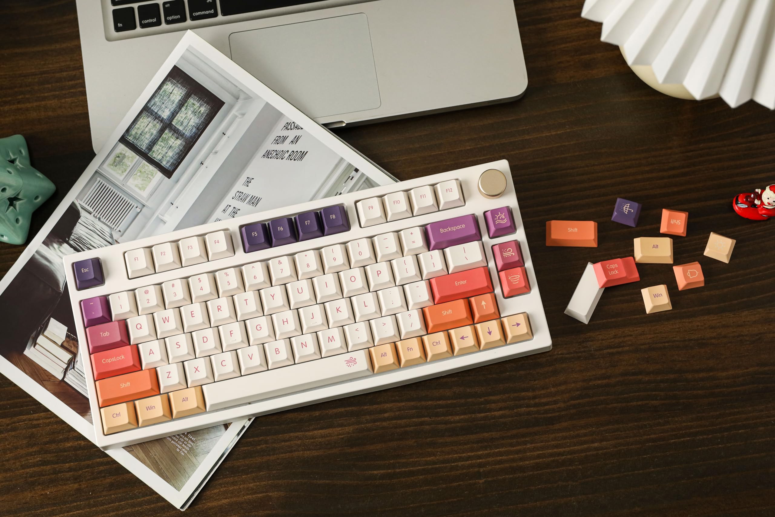 Mua EPOMAKER Mist Clouds 143-Key Dye-Sublimation PBT Cherry Profile ...