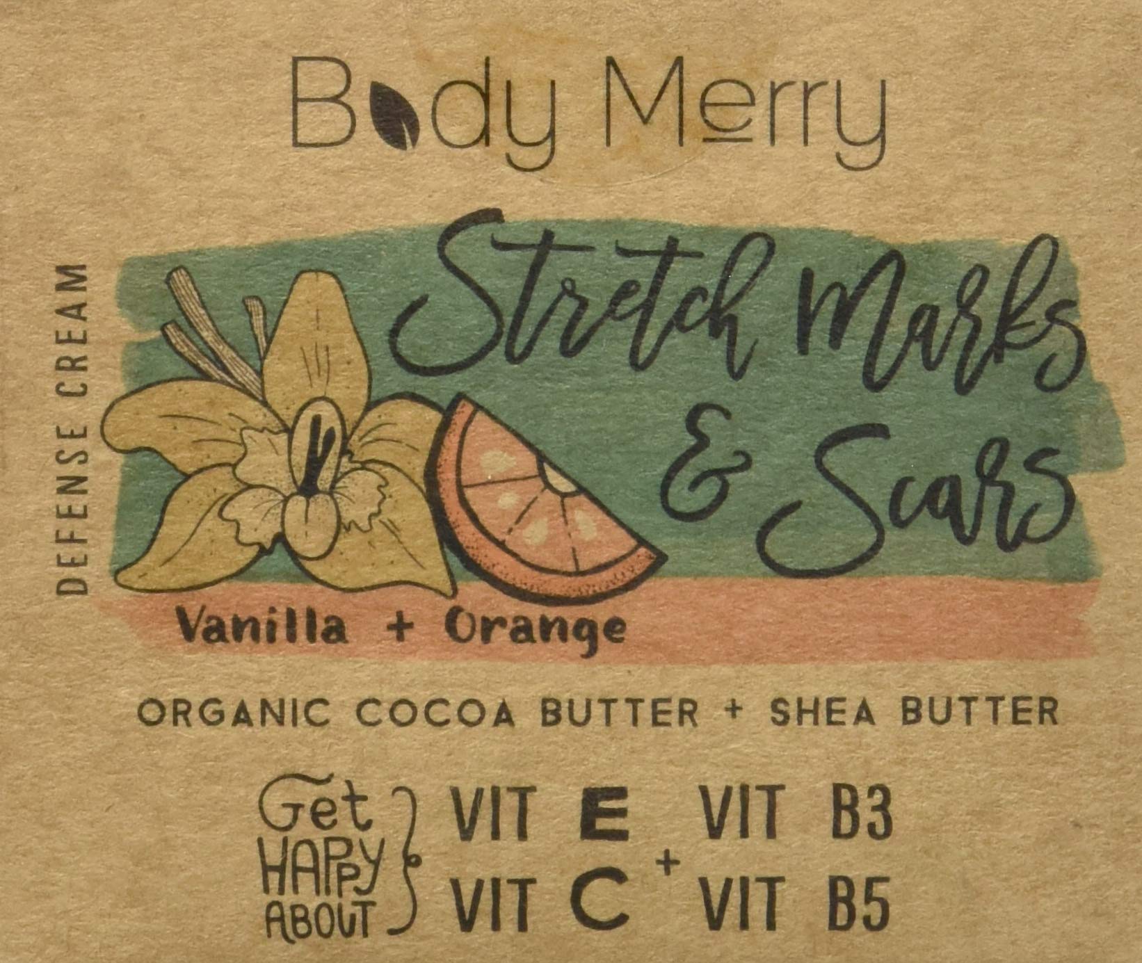 Mua Body Merry Vanilla Orange Stretch Marks and Scars Defense Cream ...