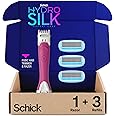 Amazon.com: Schick Hydro Silk TrimStyle Razor for Women with Bikini Trimmer | 5-Blade Womens ...