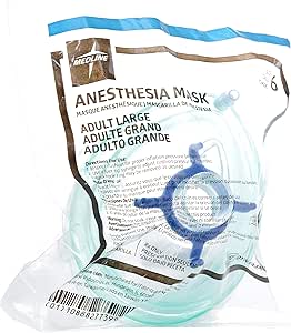 Amazon.com: Mask, Anesthesia, Adult Large, Size 6: Health & Personal Care