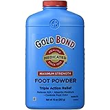 Amazon.com: Gold Bond Medicated Foot Powder 10 oz., Maximum Strength ...
