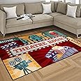 Amazon.com: Lacut Movie Area Rugs, Movie Night Home Theater Floor Mat ...