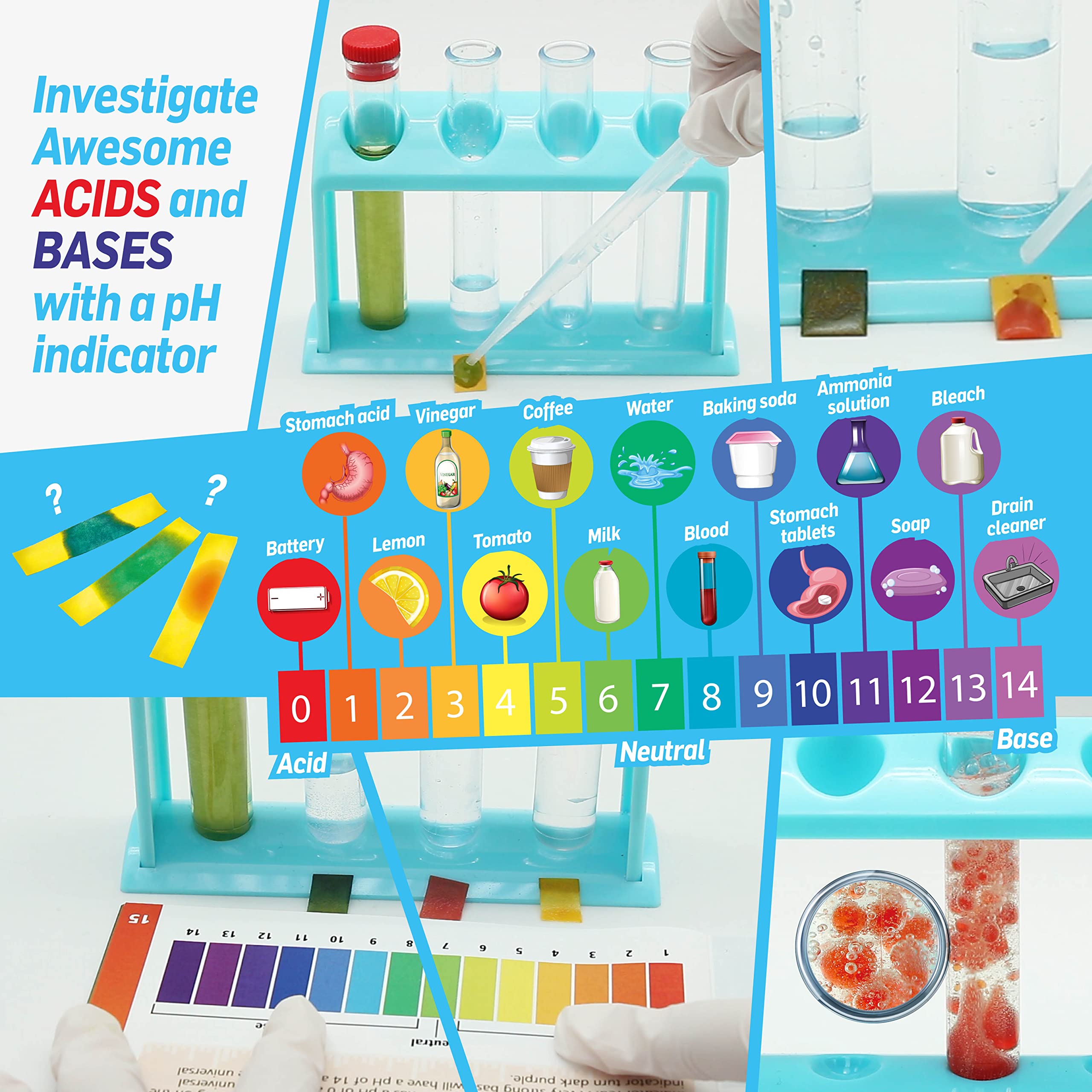 Mua Test Tube Chemistry Lab - 50+ Science Experiments and Reactions ...