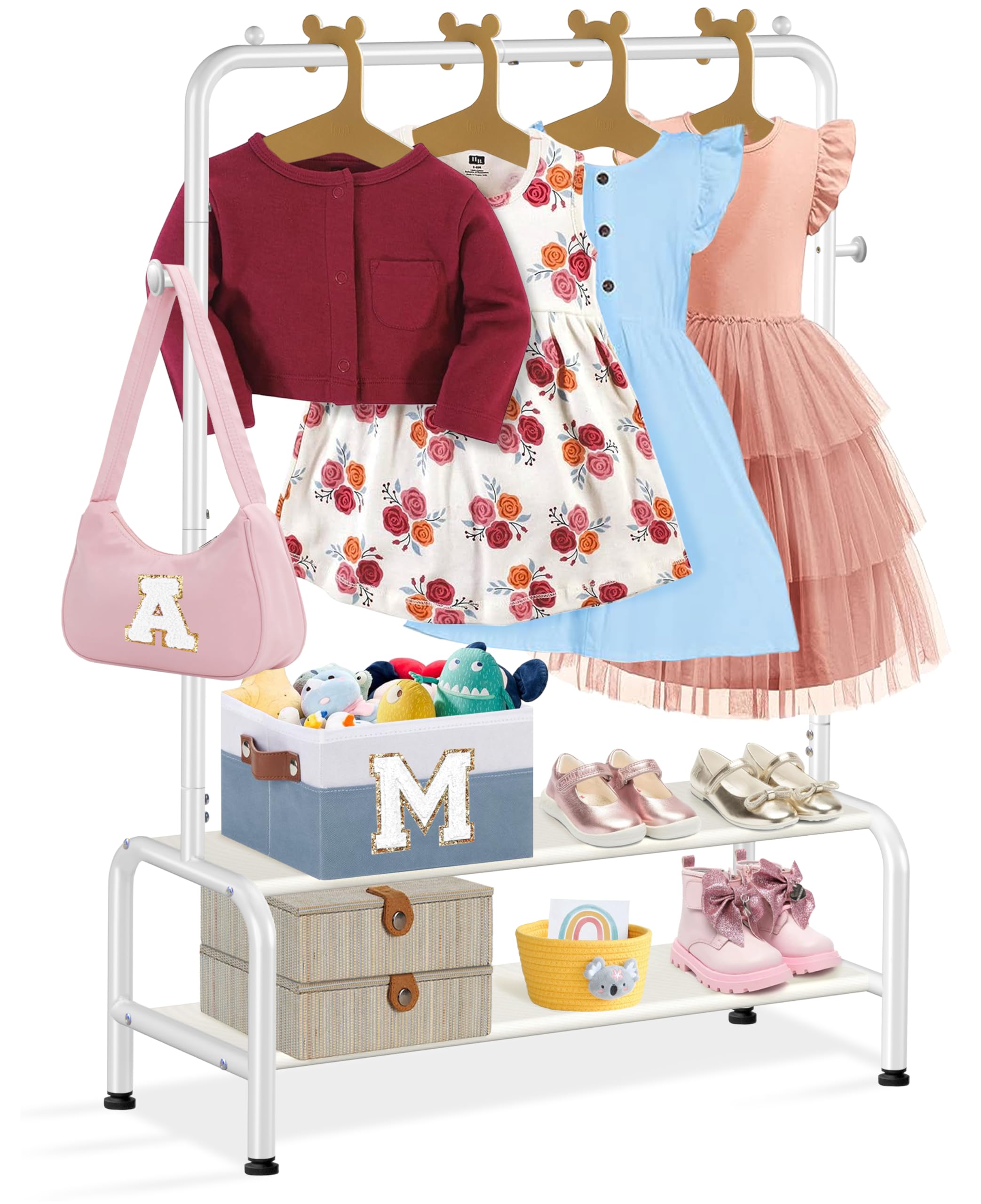 Kids Clothing Rack - Kids Dress Up Clothes Storage Racks - Baby Toddler ...