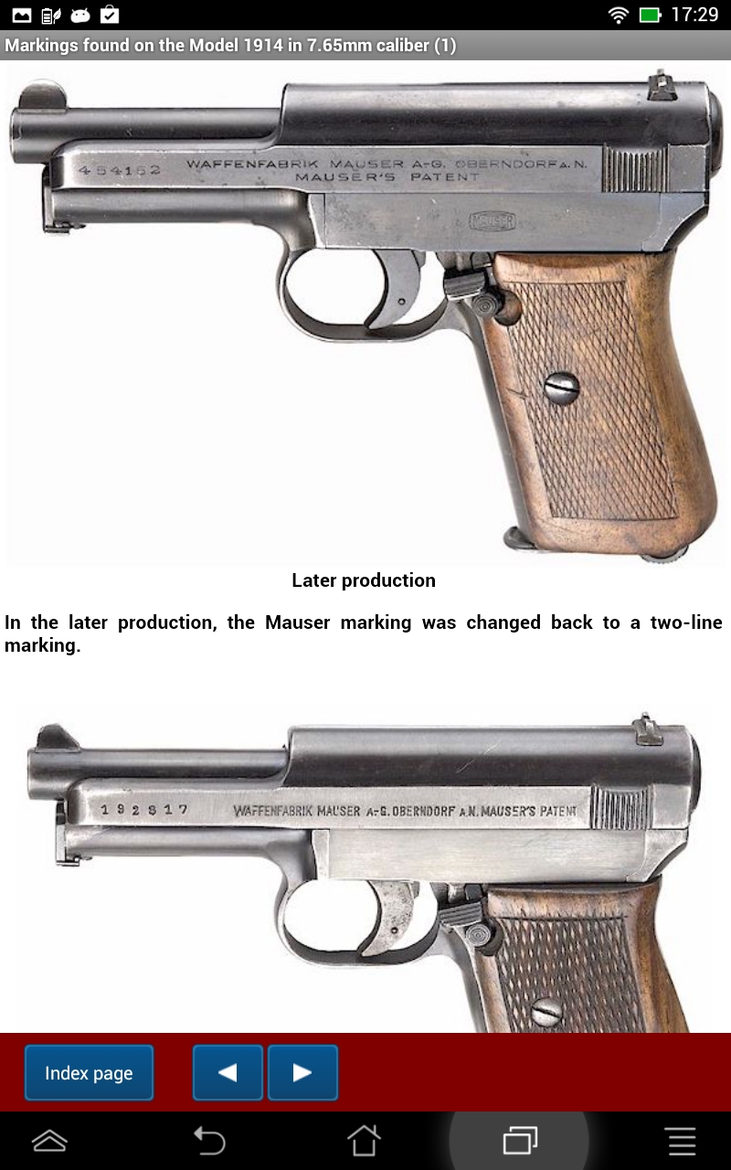 MAUSER PISTOL M1914 EXPLAINED:Amazon.de:Appstore for Android