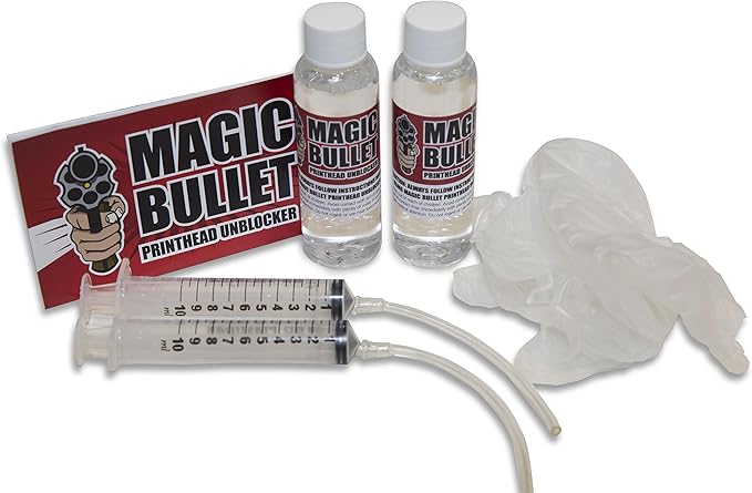 Magic Bullet printhead Cleaner and unblocker Kit - 120ml: Amazon.co.uk ...