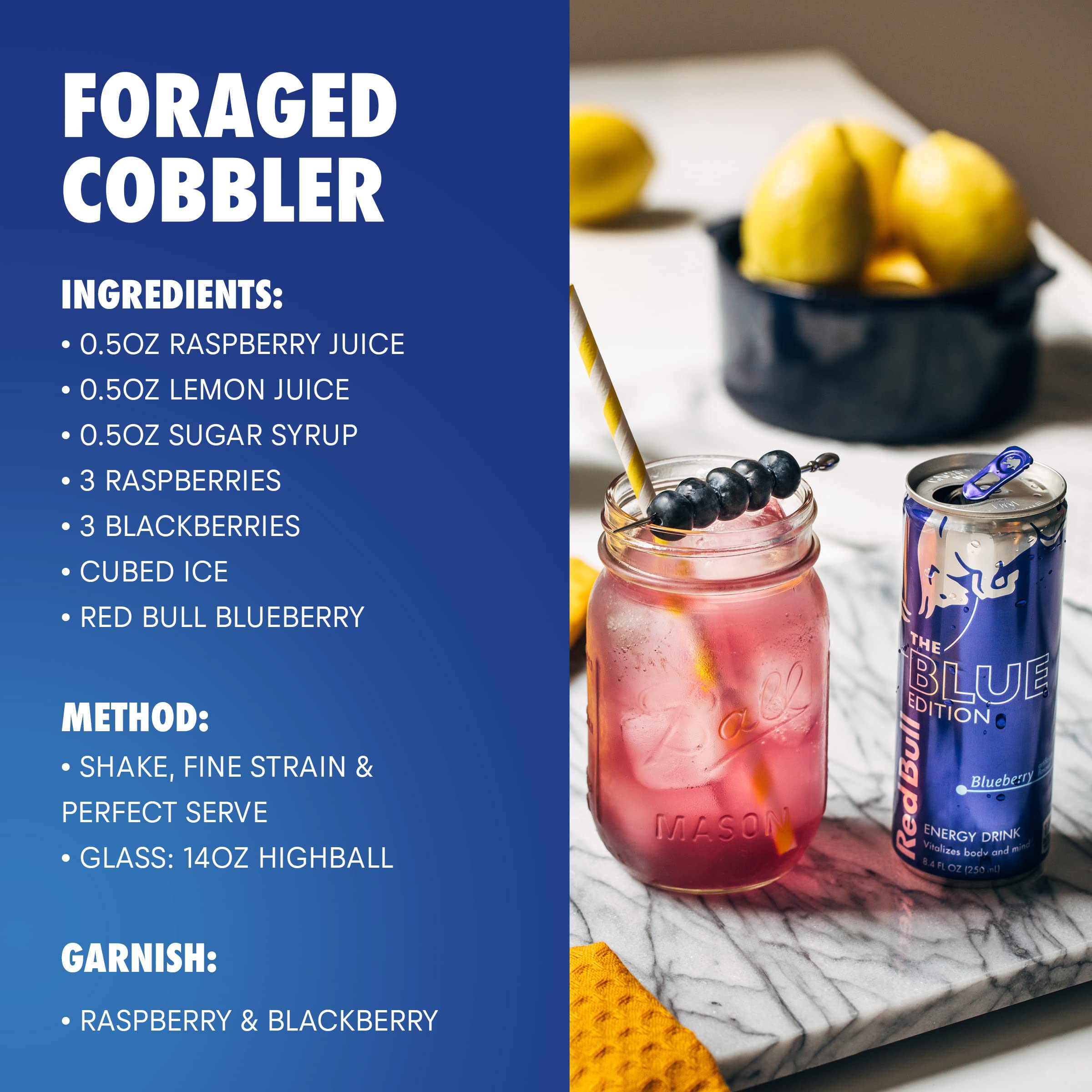 Mua Blue Edition Energy Drink, Blueberry, with 114mg Caffeine plus ...