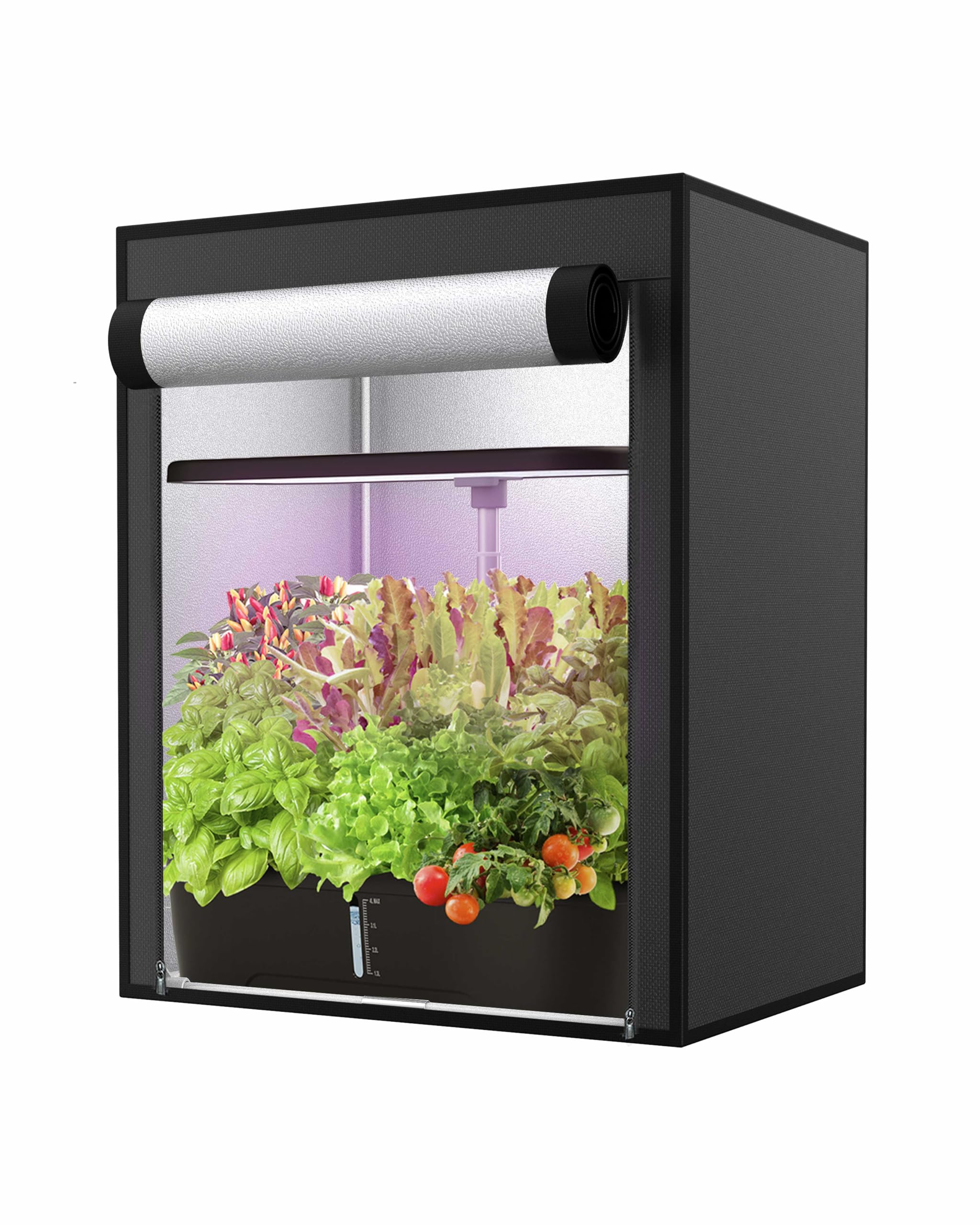 Grow Tent for Aerogarden Hydroponic Grow System,18.9''x13.7''x20.8 ...