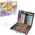 Amazon.com: Pokemon Art Set for Boys Girls Drawing Painting Kit Markers ...