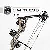 Bear Archery Limitless Dual Cam Compound Bow - Includes Quiver, Sight ...