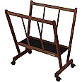 Amazon.com: Creative Mark Firenze Wood Large Print Rack with Castors ...
