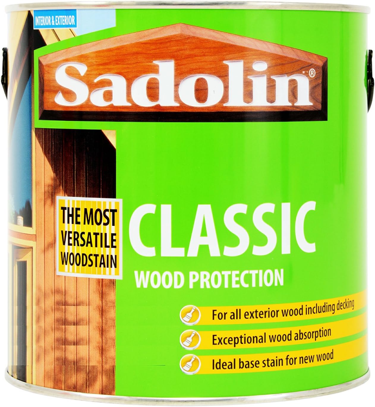 Sadolin 2.5 Litre Classic Basecoat Woodstain Dark Palisander: Amazon.co ...