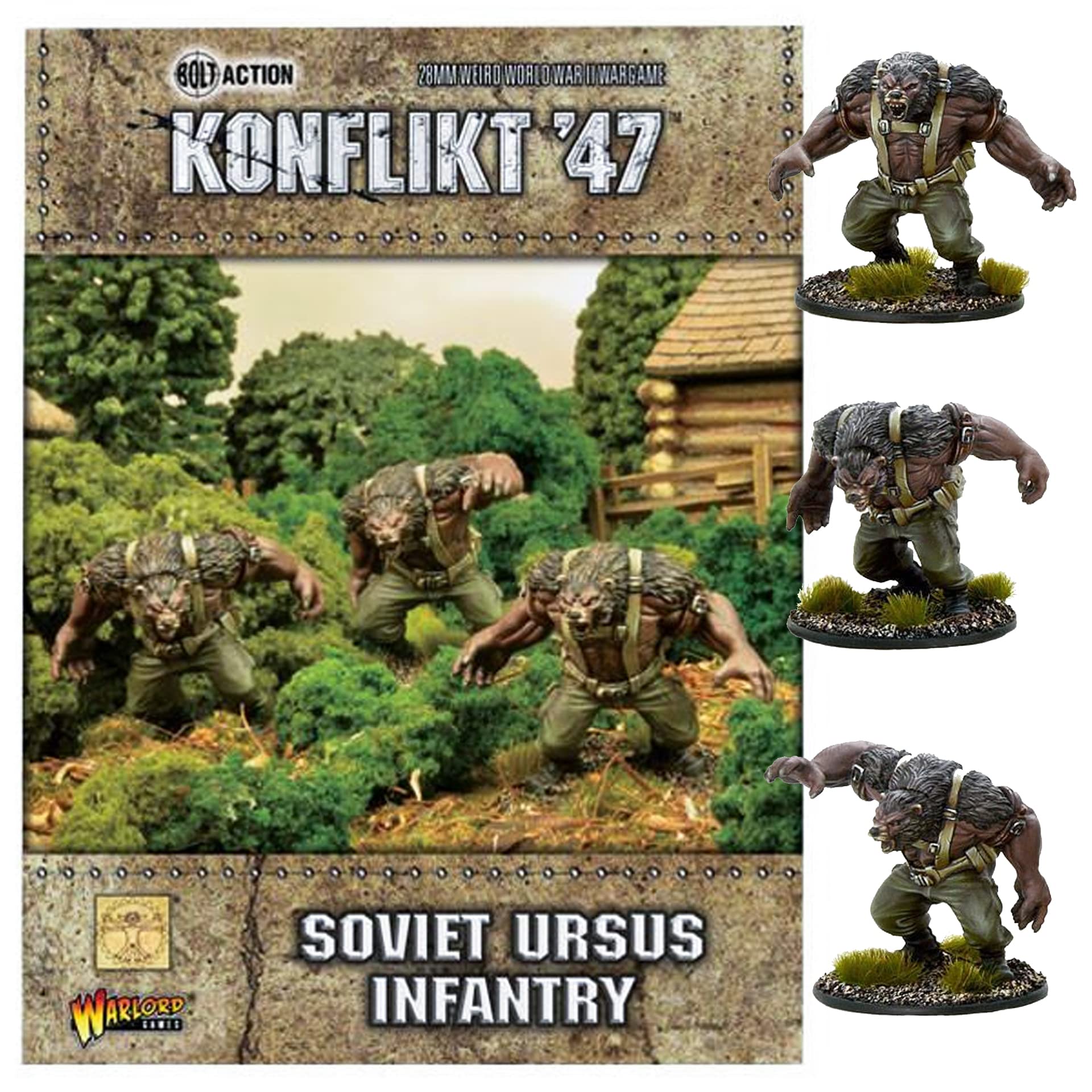 Mua Bolt Action: Konflikt '47 - Soviet Ursus Infantry, 28mm Konflict ...