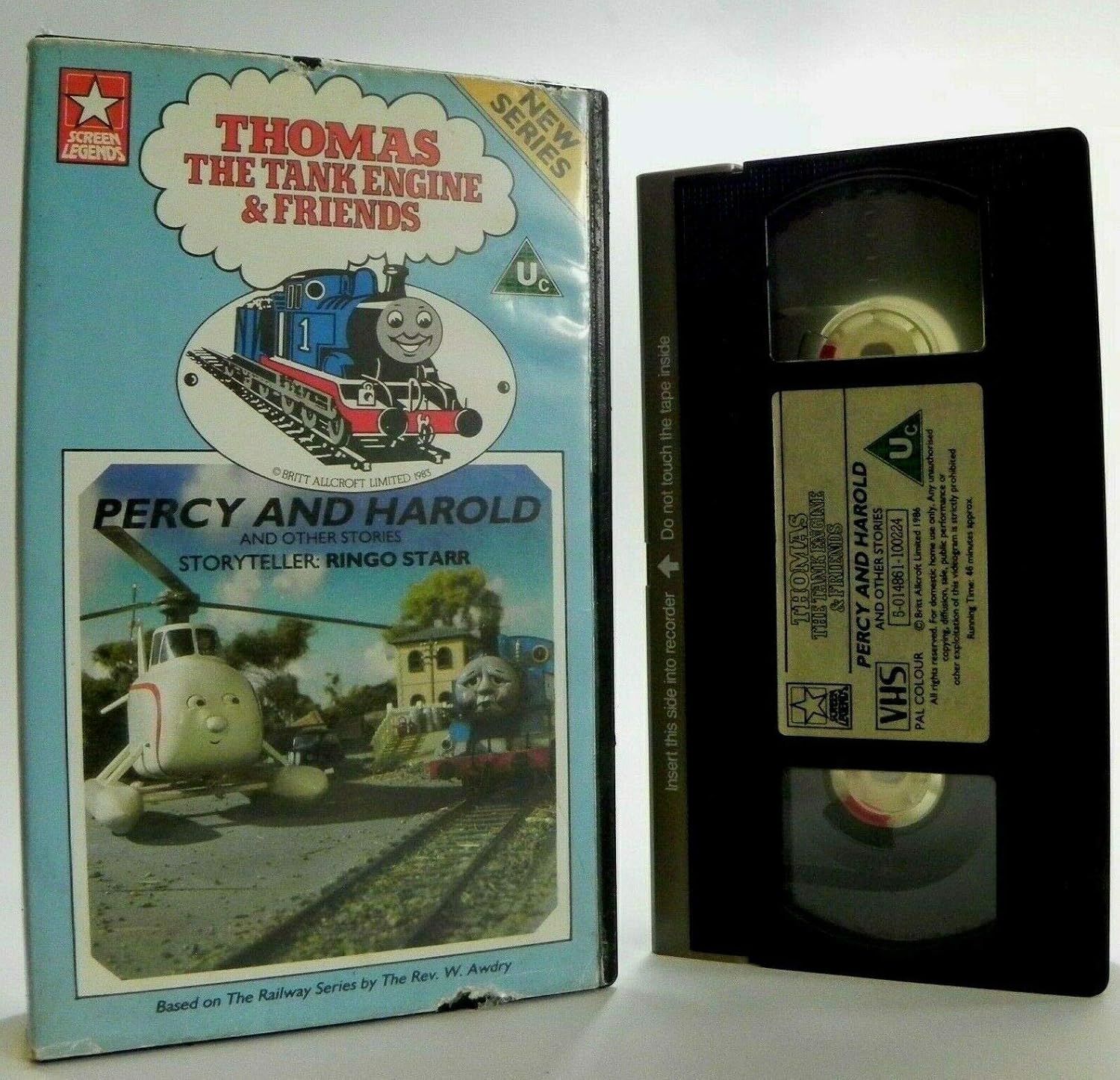 Amazon.com: Thomas the Tank Engine & Friends [VHS]: Ringo Starr: Movies ...