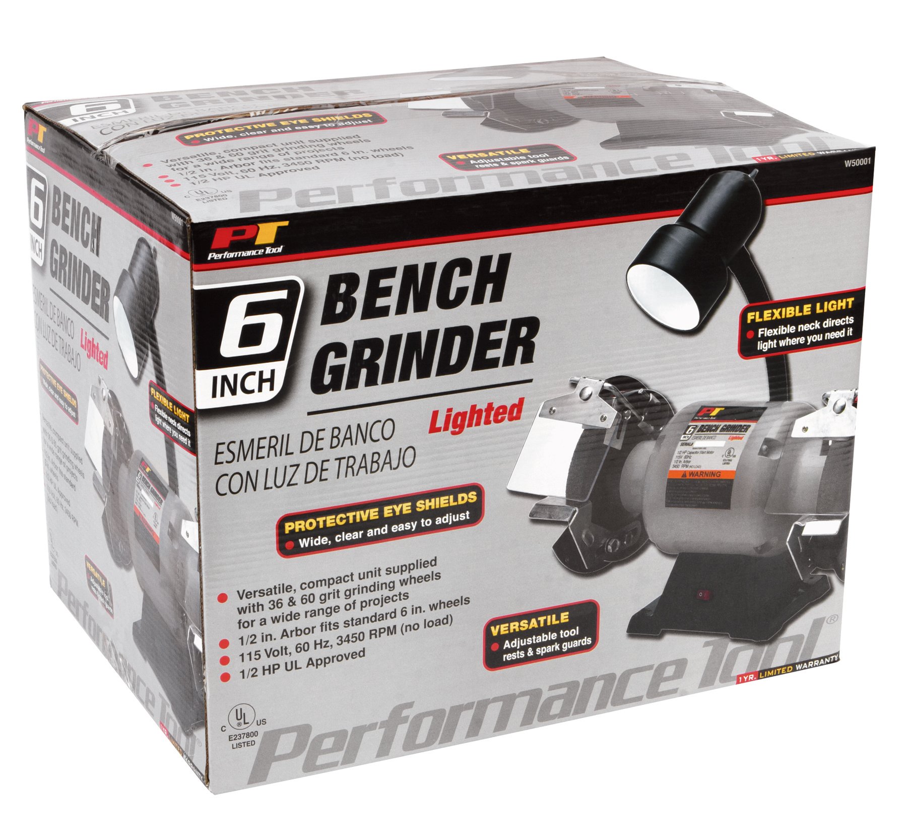 Mua Performance Tool W50001 1/2 HP Motor 6-Inch Bench Grinder With ...