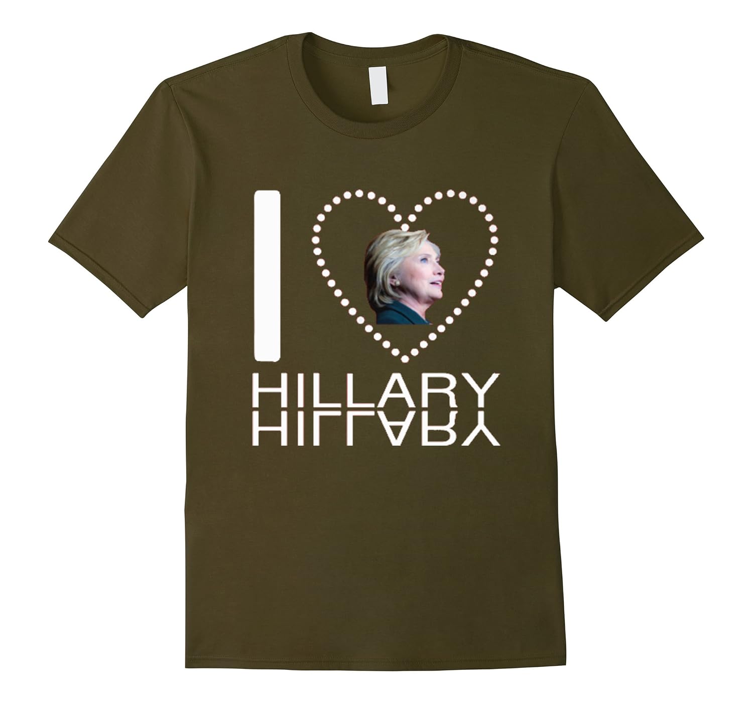I LOVE HILLARY CLINTON-TEE SHIRT-Art – Artvinatee