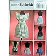 Amazon.com: BUTTERICK PATTERNS B4087 1950S Vintage Aprons : Arts ...