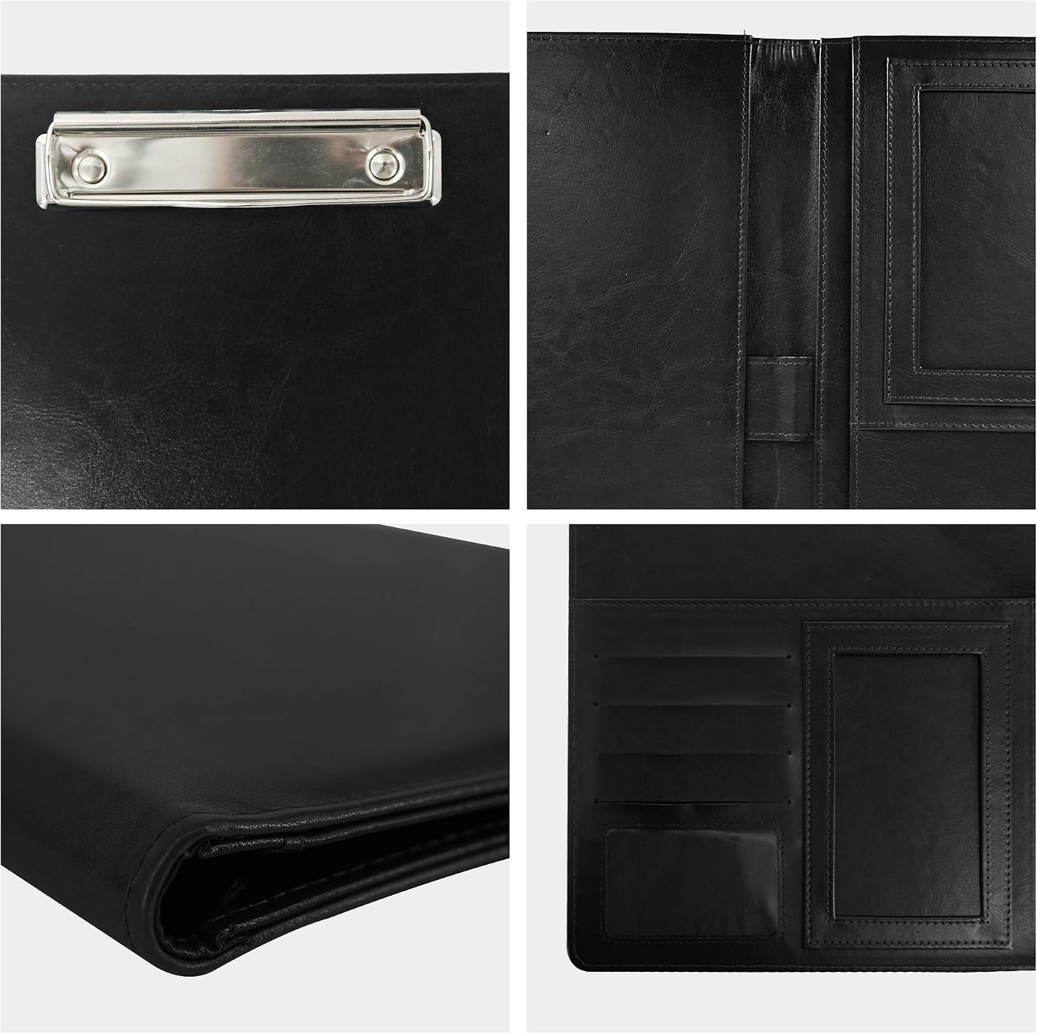 GraduatePro Portfolio Folder A4 Leather Document Paperwork Conference ...