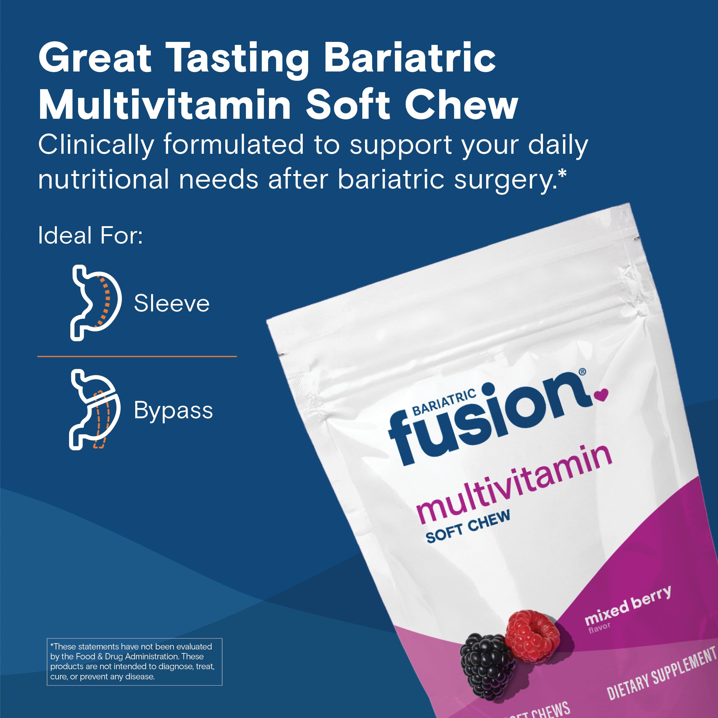 Mua Bariatric Fusion Bariatric Multivitamin Soft Chew | Mixed Berry ...