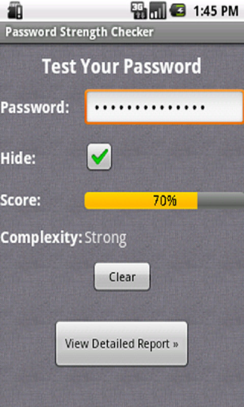 Password Strength Checker:Amazon.com:Appstore for Android