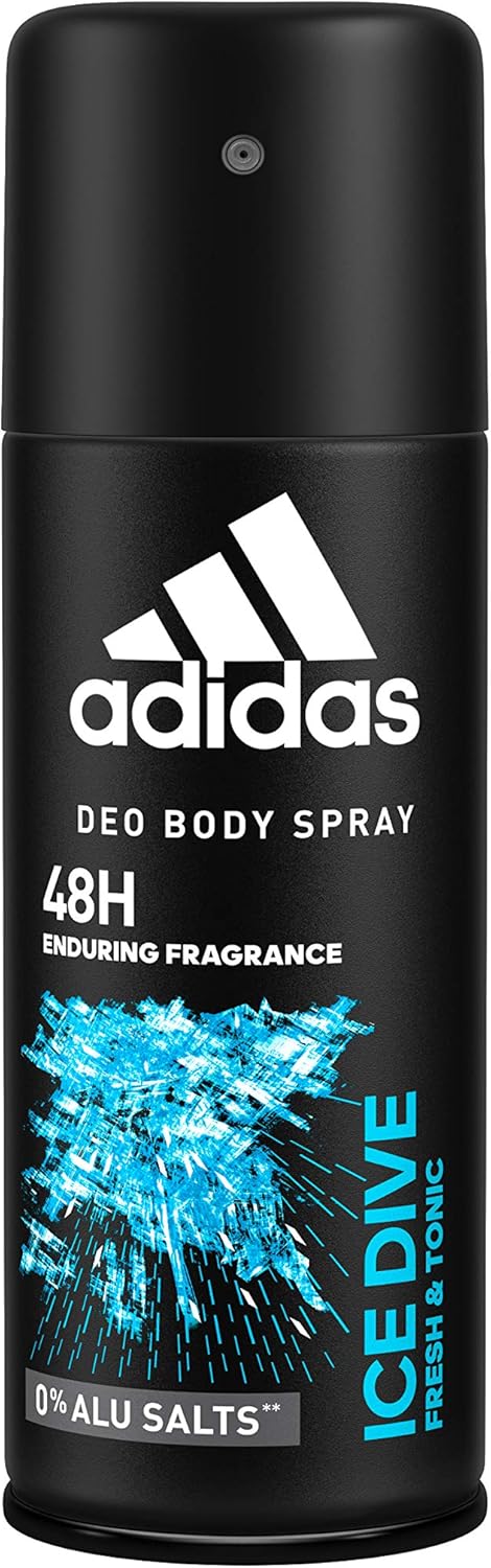 Adidas, Ice Dive - spray déodorant anti-transpirant pour lui: Amazon.fr ...