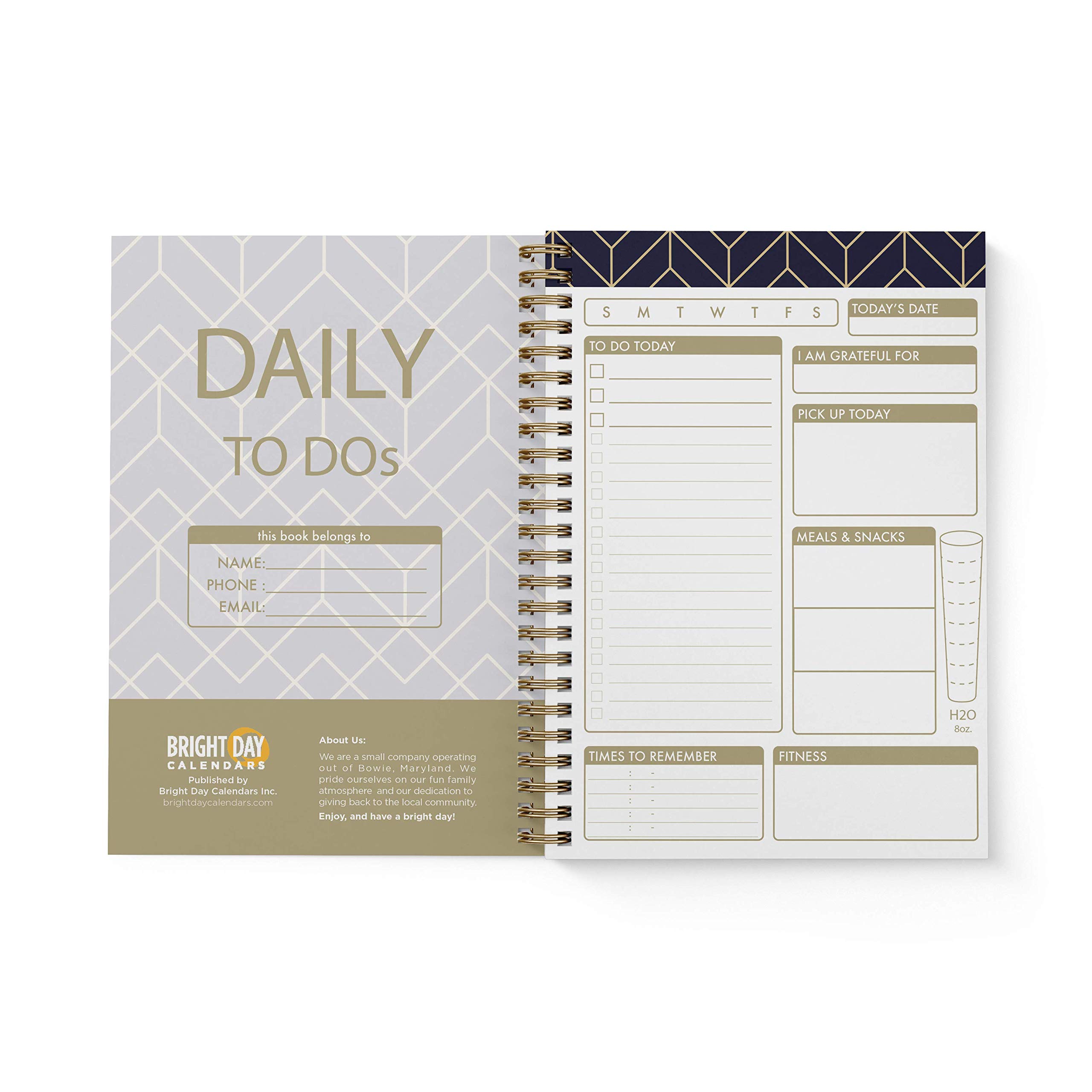 Mua Bright Day Calendars Undated To Do List Daily Task Checklist ...