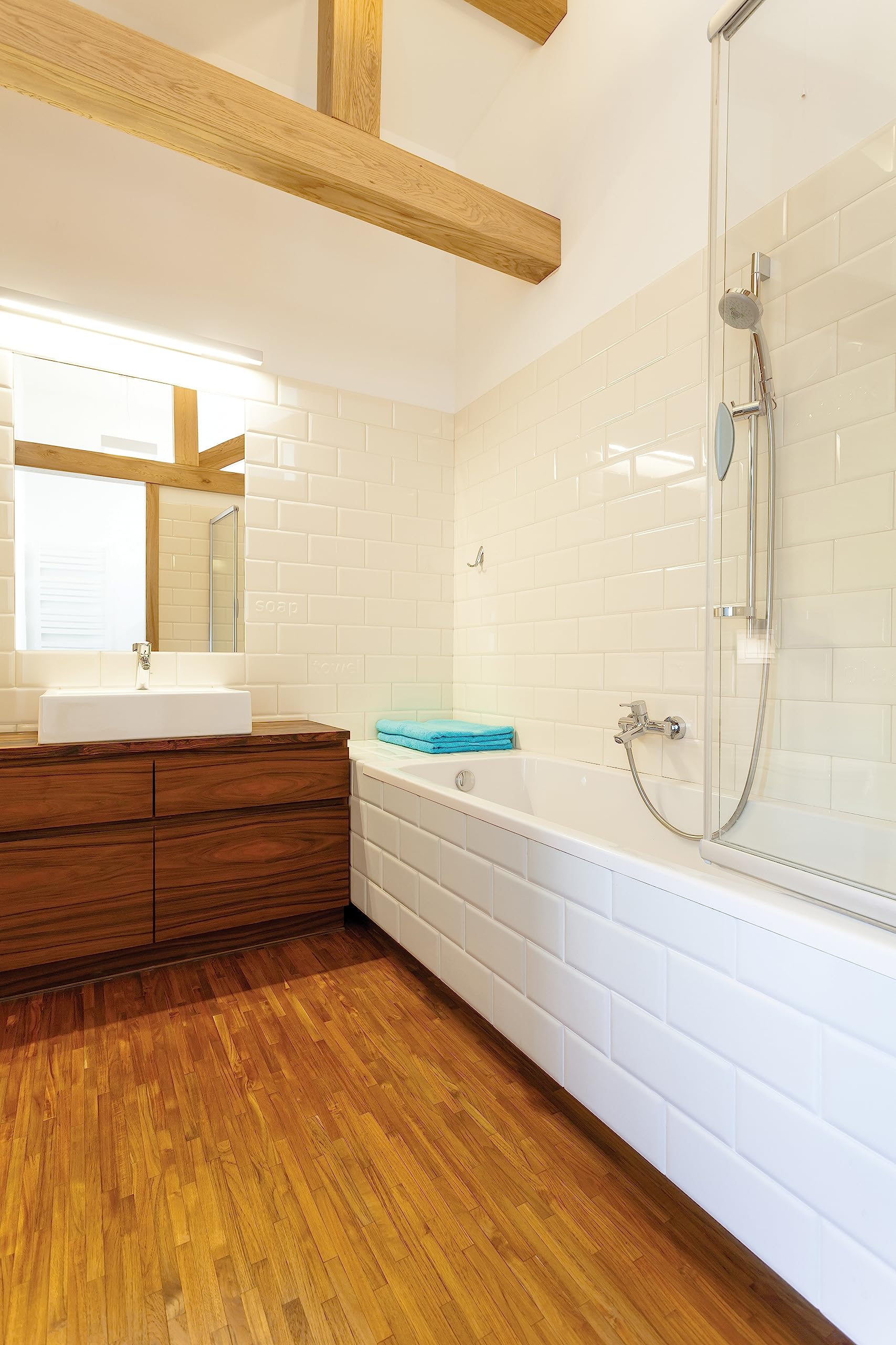 Mua White Glossy 4 in. x 12 in. Glossy Ceramic Subway Wall Tile for ...