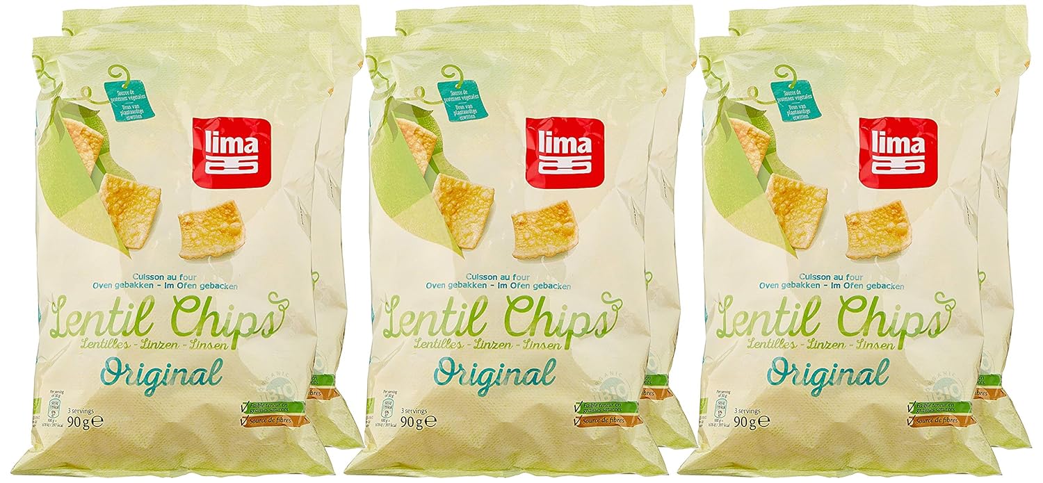 LIMA Linsen Chips Original, 6er Pack (6 x 90 g): Amazon.de ...