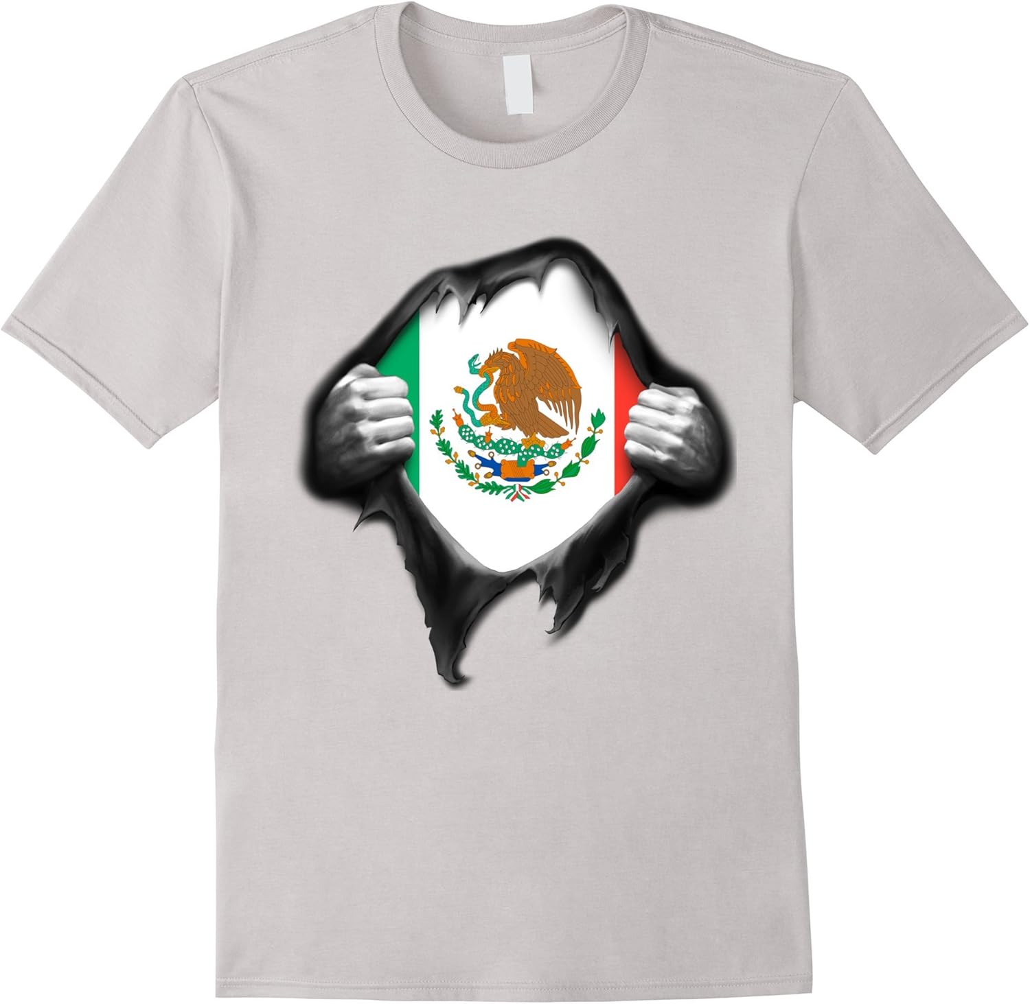 Amazon.com: Mexico Flag Shirt. Proud Mexican: Clothing